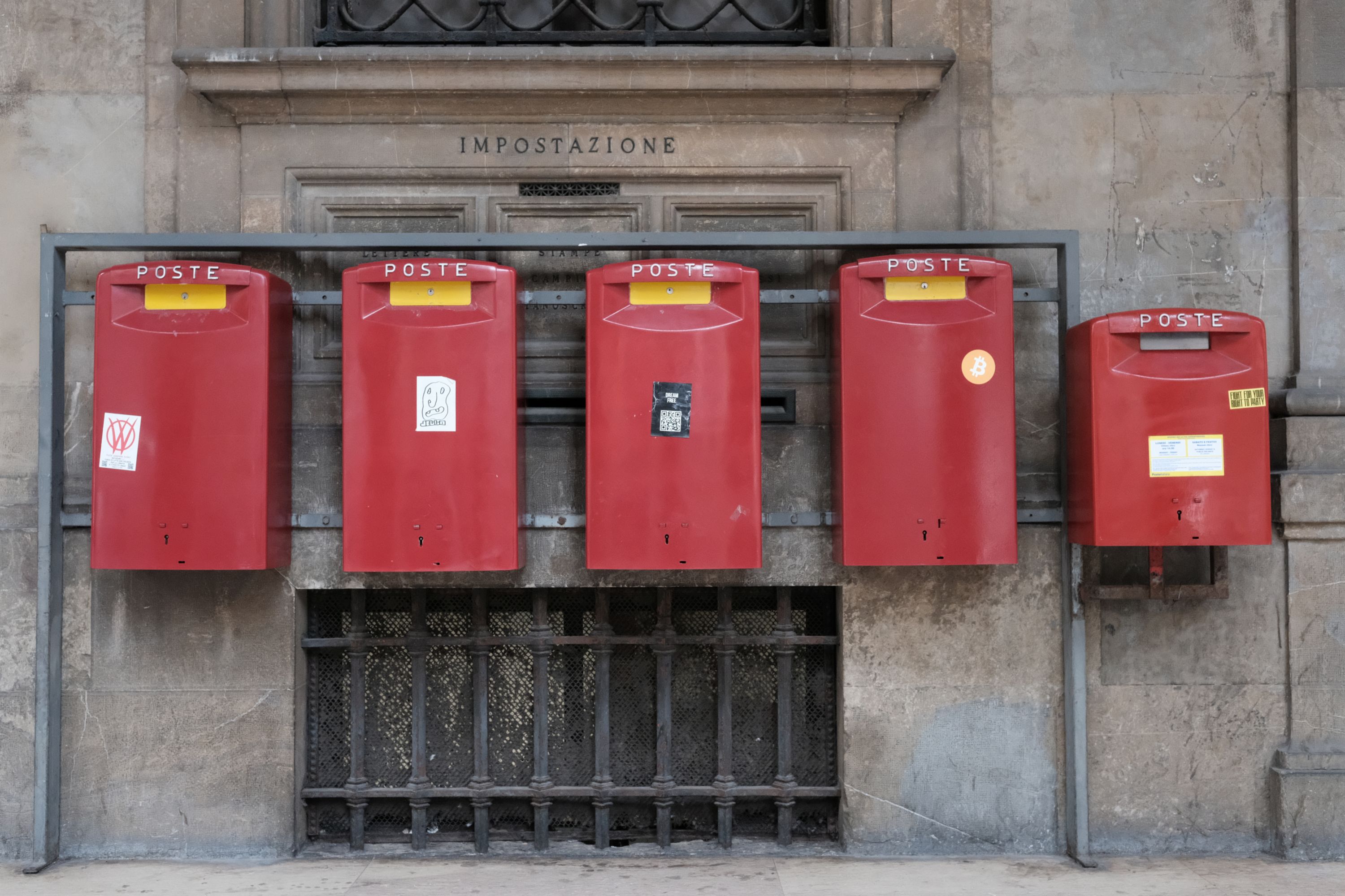 Mailboxes, Florence, Italy – gsworldphoto