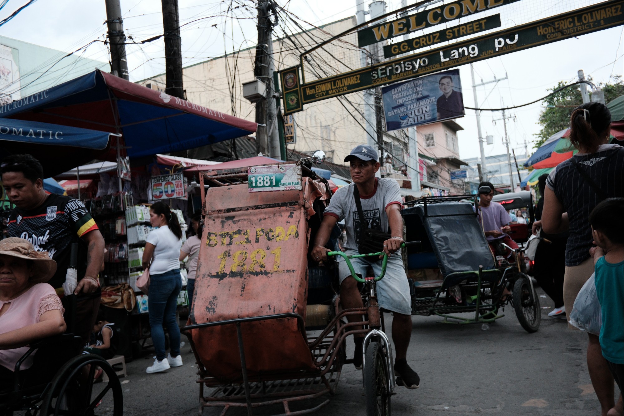 Pedicab driver, Manila, Philippines – gsworldphoto