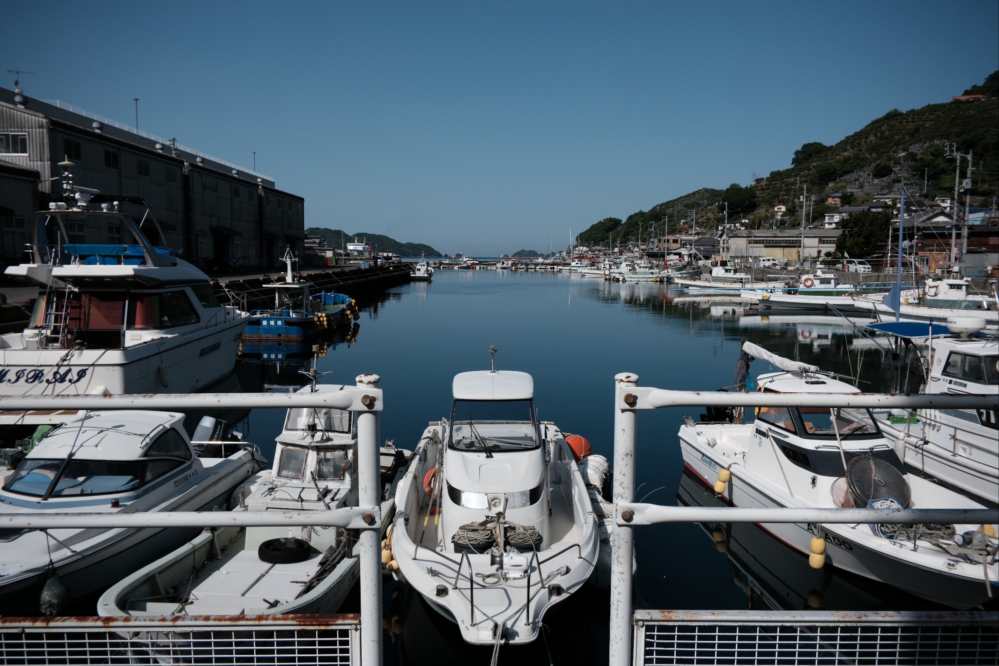 Boats in marina, Yawatahama, Japan – gsworldphoto