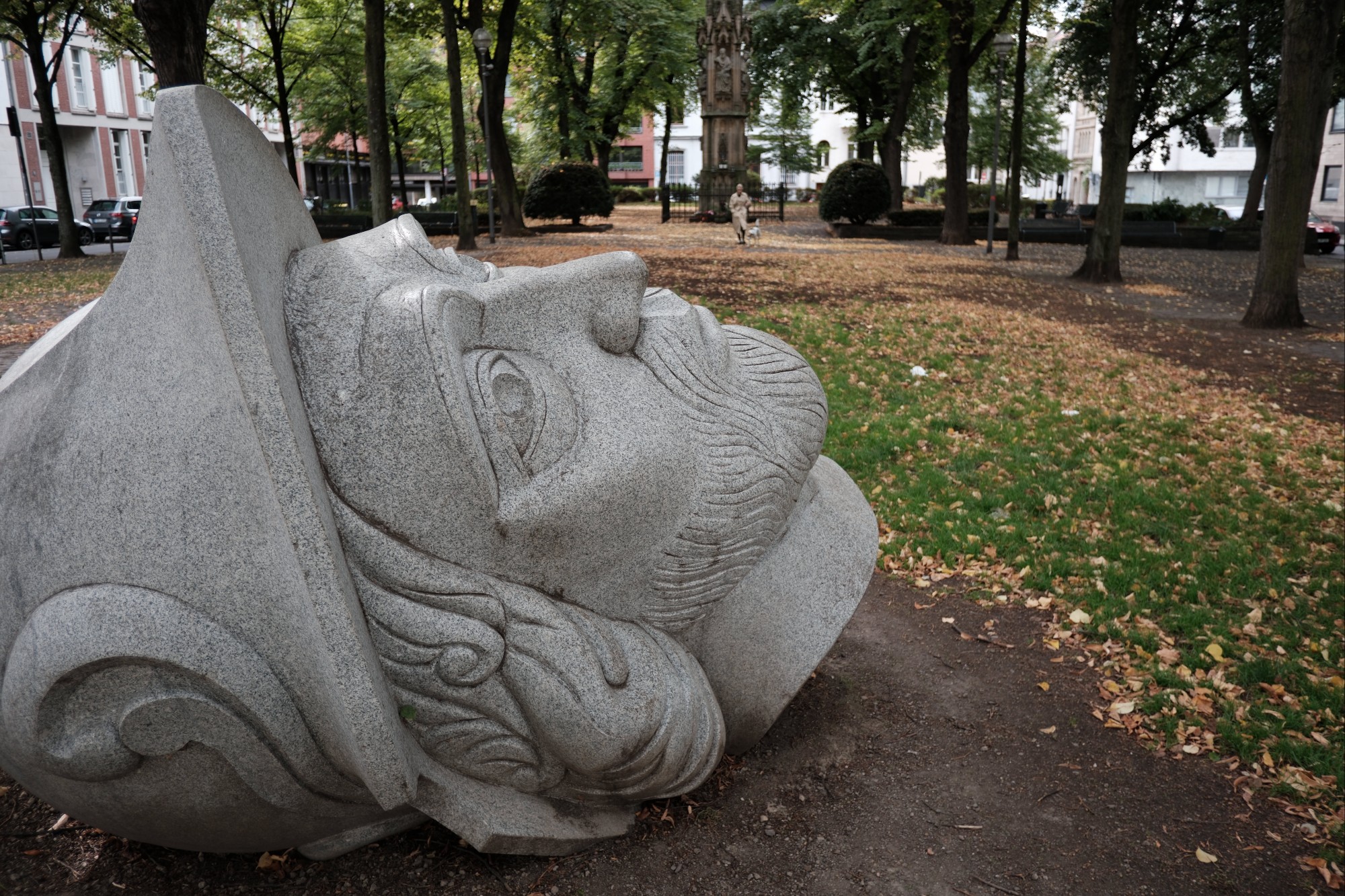 Giant head, Cologne, Germany – gsworldphoto